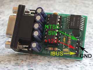 IBUS Interface for BMW cars